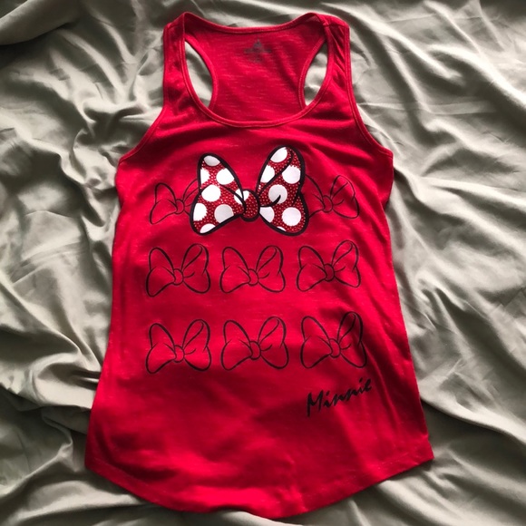 Disney | Tops | Minnie Mouse Tank Top From Disneyland | Poshmark